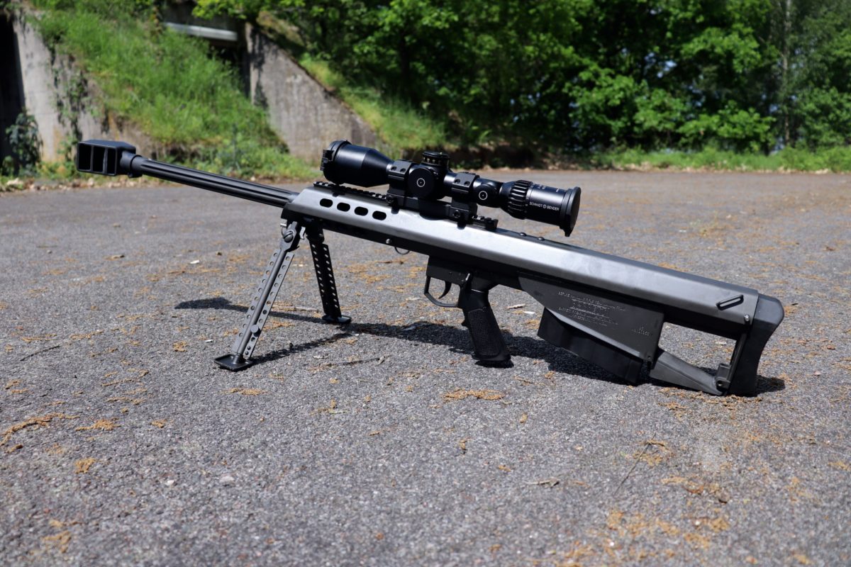 Barrett M95 .50 BMG kaliberű bullpup ismétlőpuska: A nagy 50-es ...